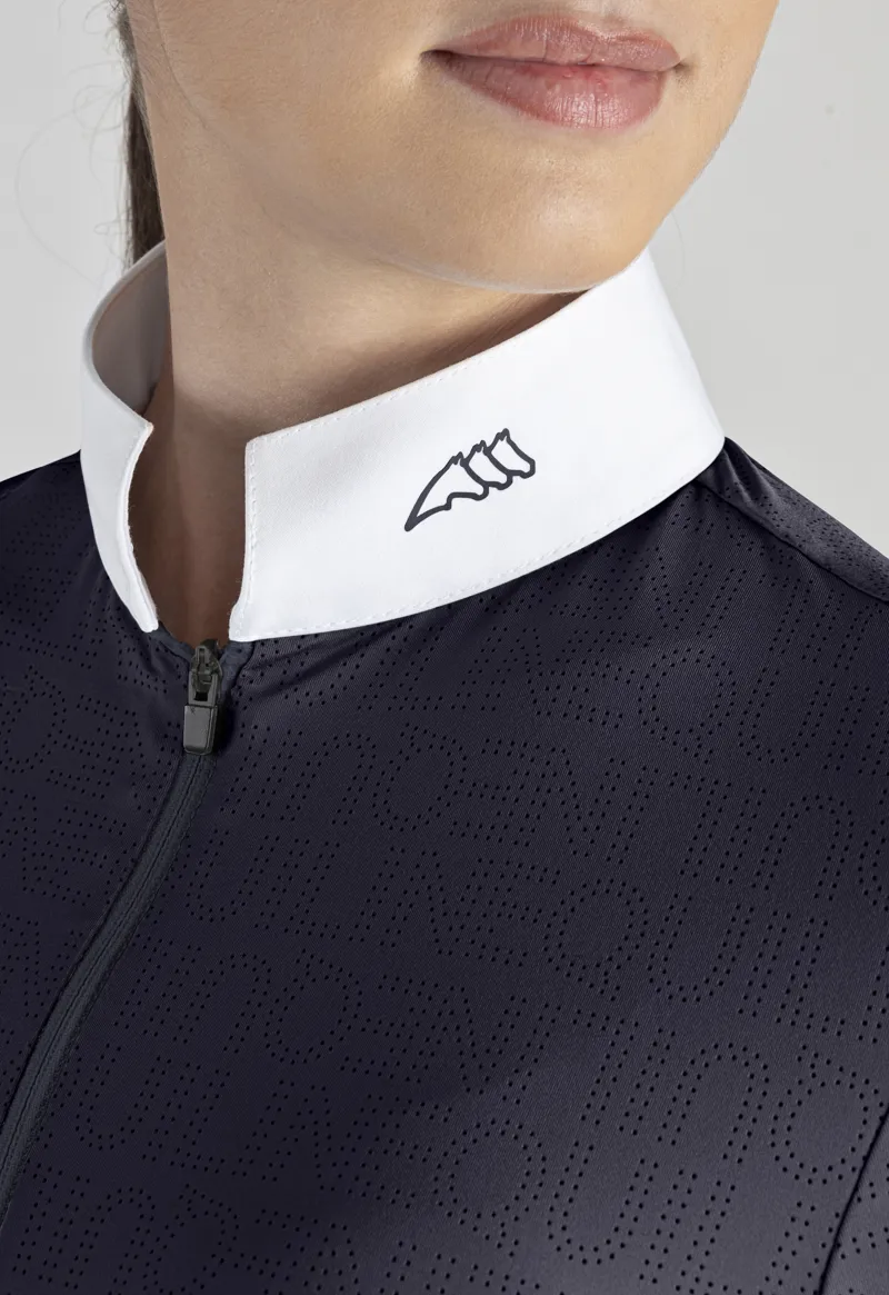 Equiline Ladies Competition Shirt Clarac Blue