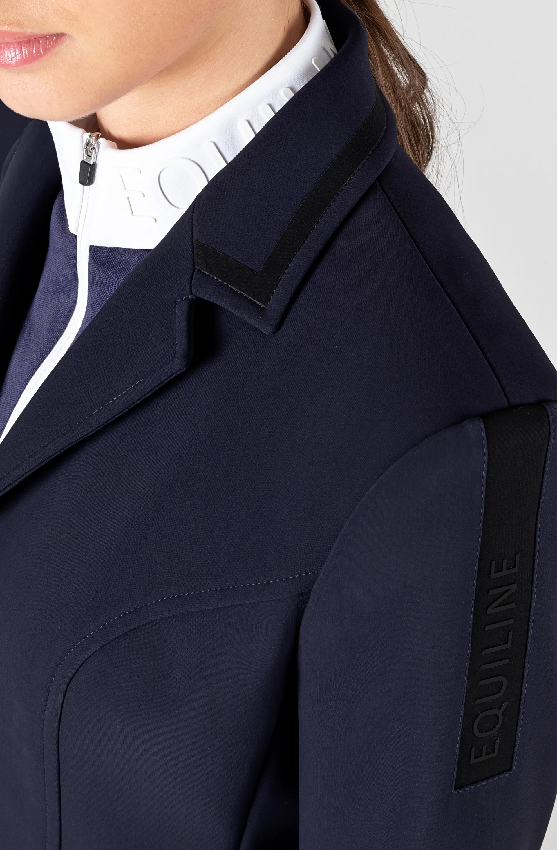 Equiline Ladies Competition Jacket Celc Blue